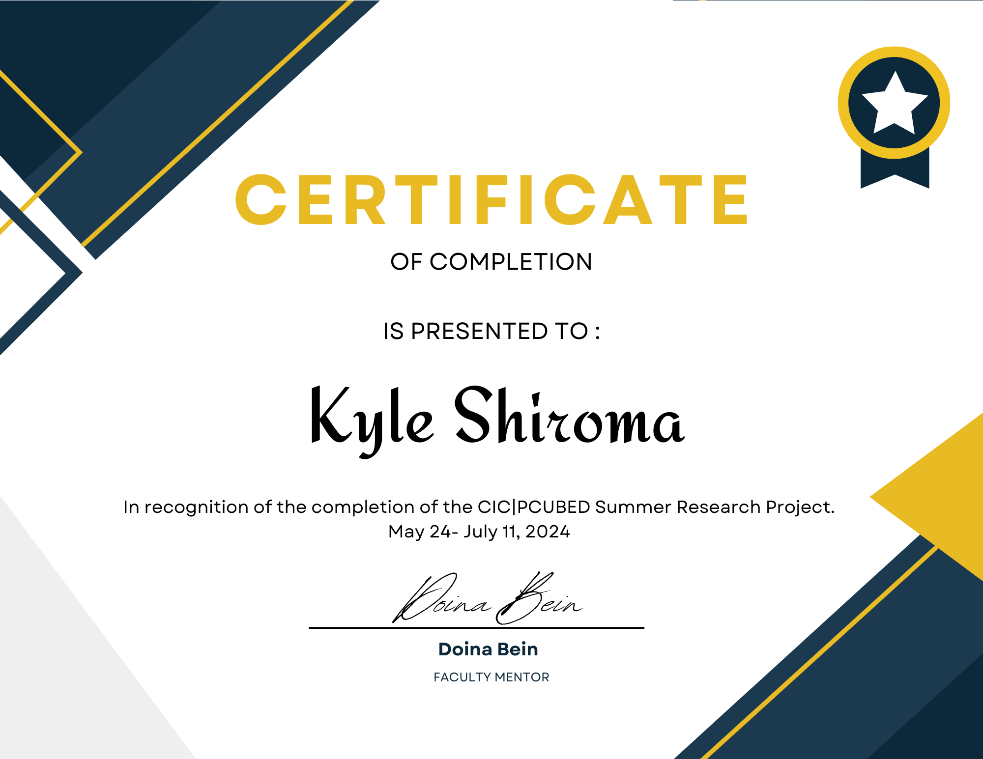 Experience | Kyle Shiroma – Data Science Portfolio